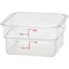 Cambro 12189CW135, 18" x 12" x 9" Camwear® Polycarbonate Food Storage ...